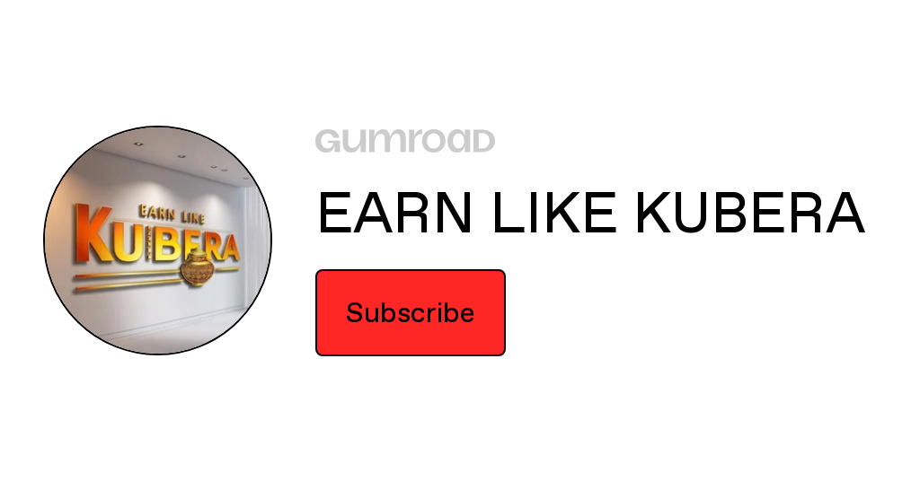 EARN LIKE KUBERA