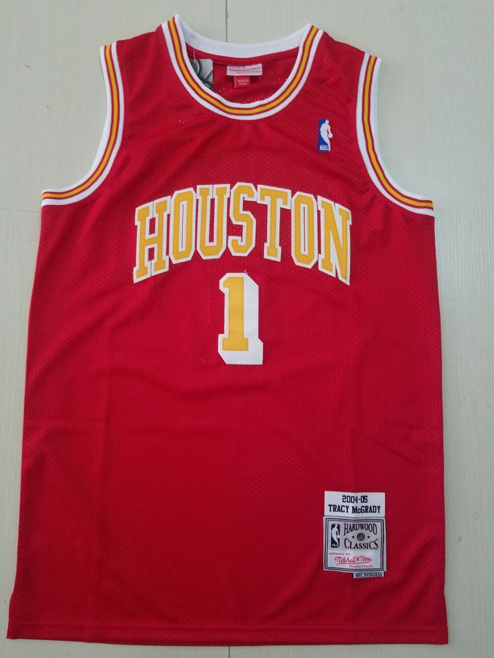 Tracy McGrady Houston Rockets 2004-05 Red Throwback Jersey