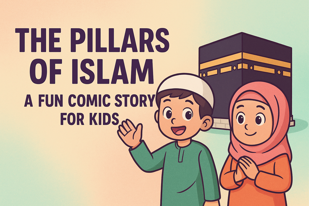 The Pillars of Islam – A Fun Comic Story for Kids (PDF)