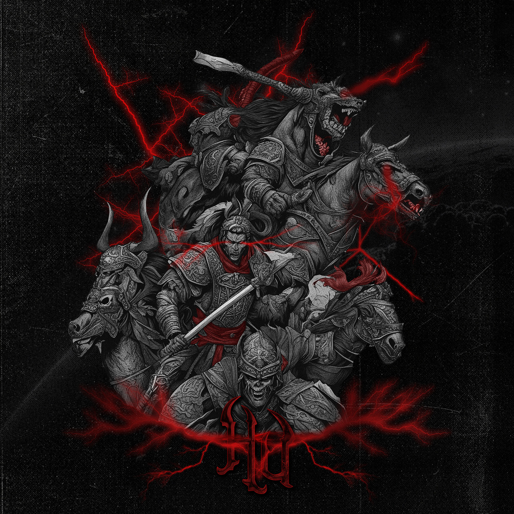 HU: Premium Digital Design for T-Shirt & Merch Print