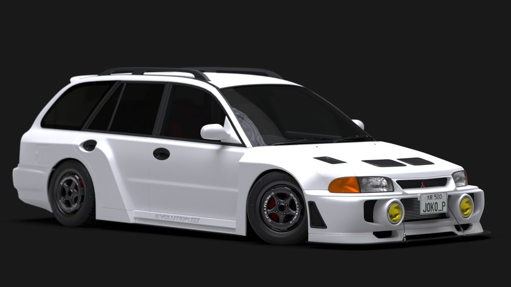Mitsubishi Libero GT Widebody 3D Model