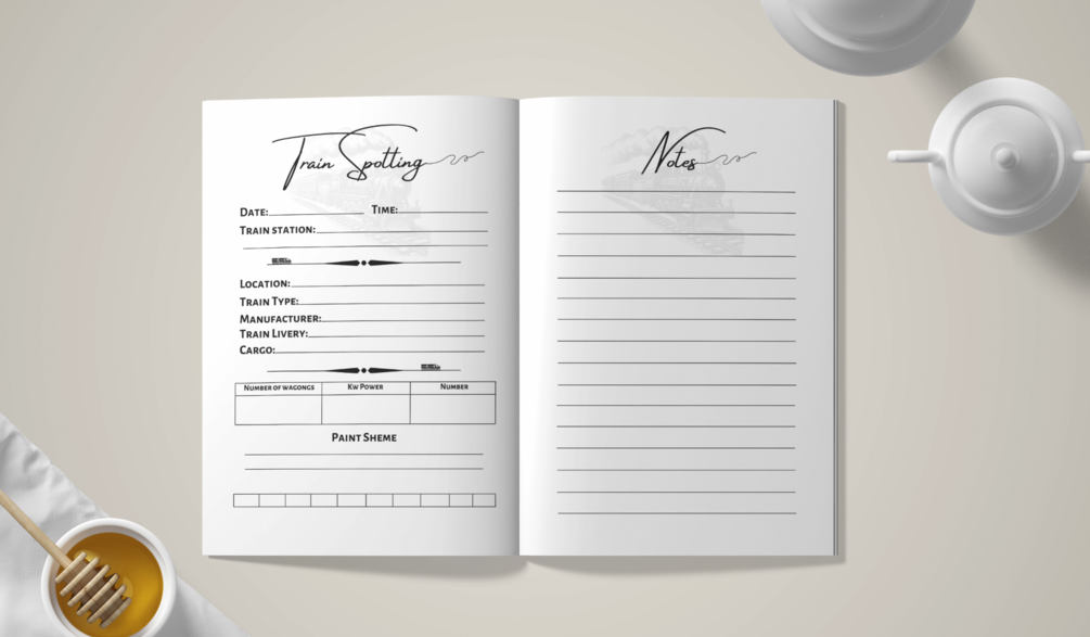 Train Spotting Log Book
