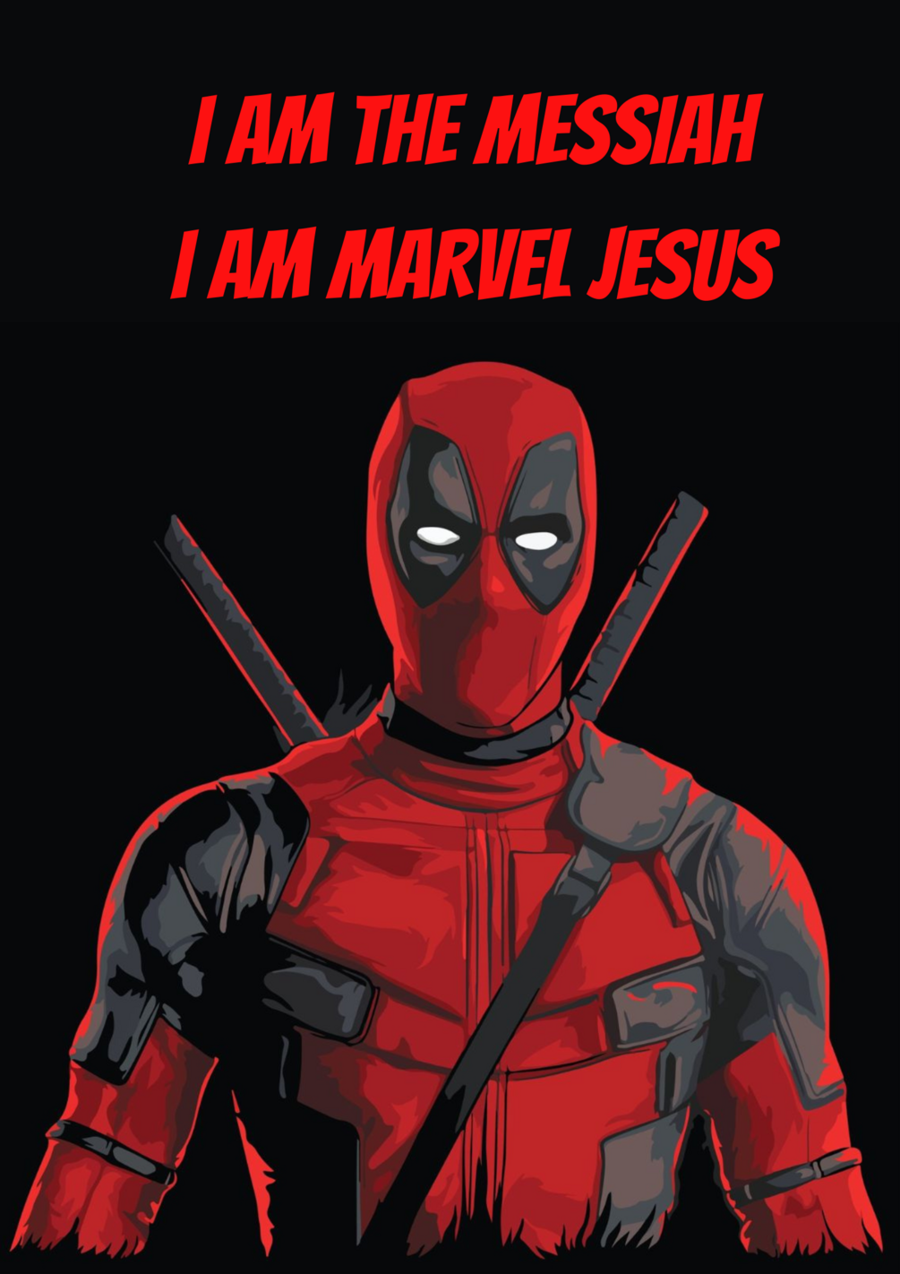 DEADPOOL 3 Poster Template
