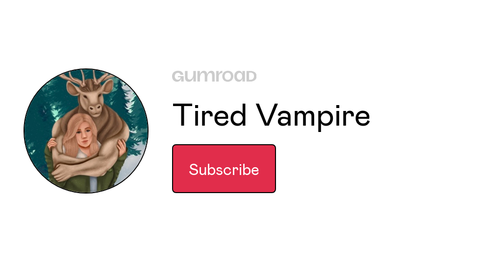 Tired Vampire