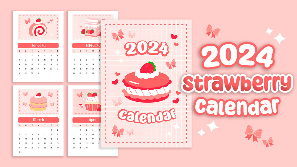 2024 Strawberry Calendar