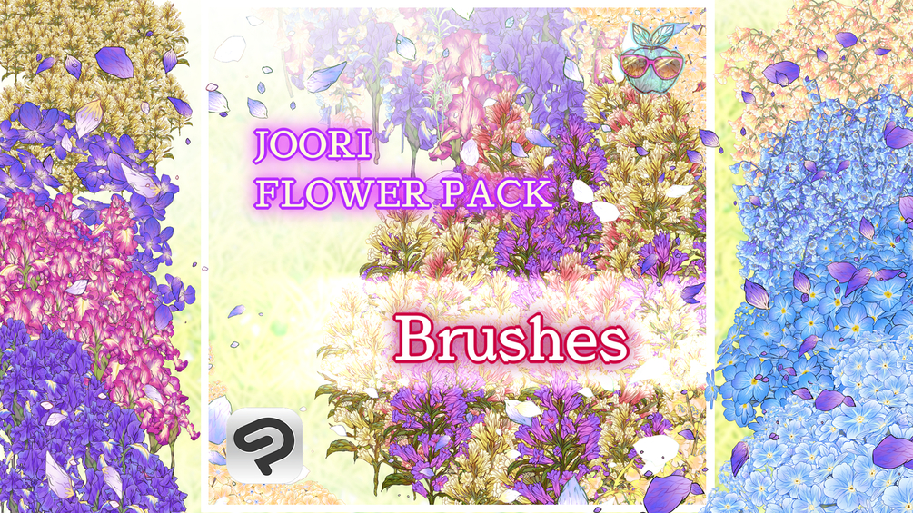 Joori Flower Brush Set