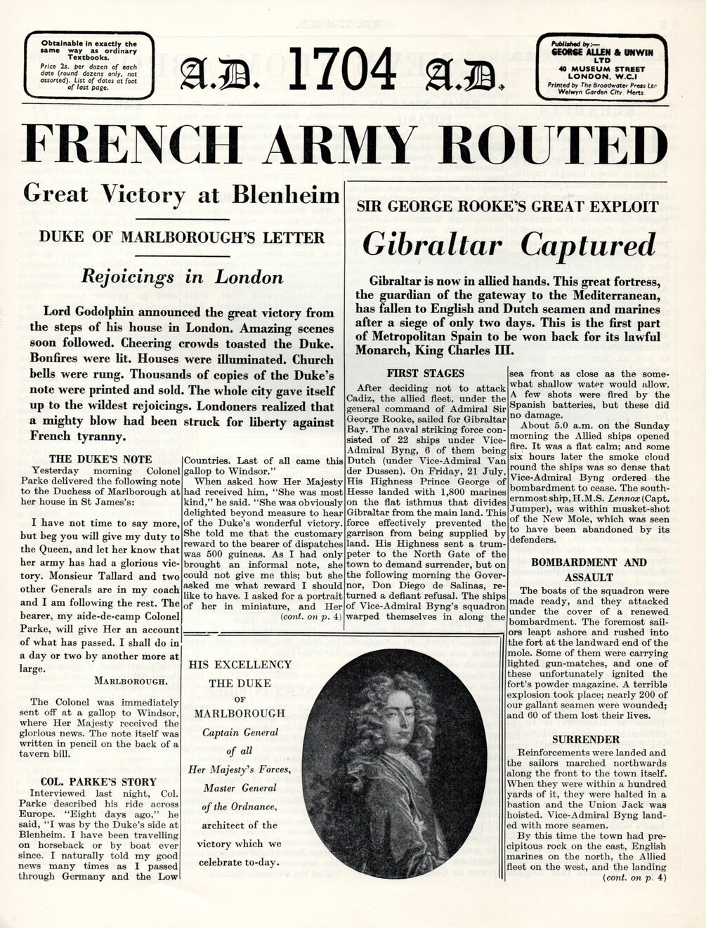 1704 Newspaper - Digital Download