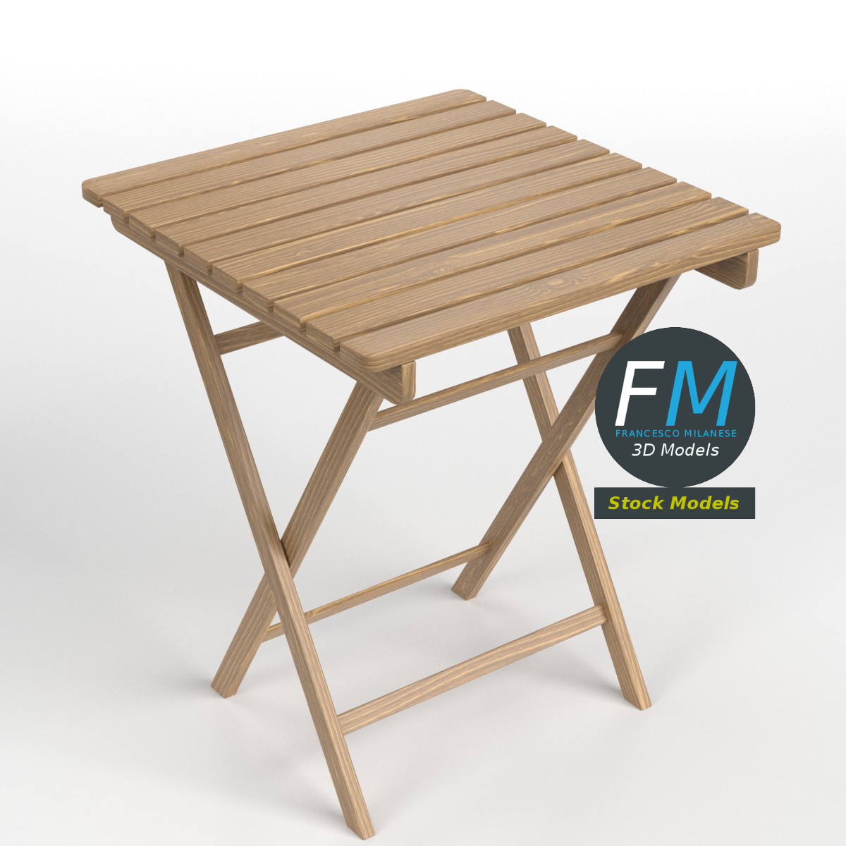 3D MODEL - Garden table
