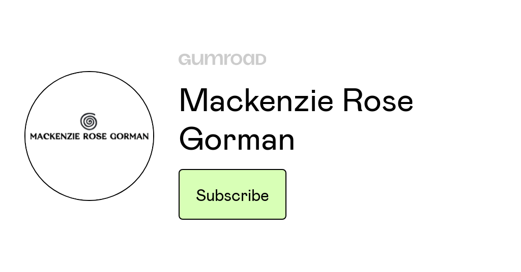 Mackenzie Rose Gorman
