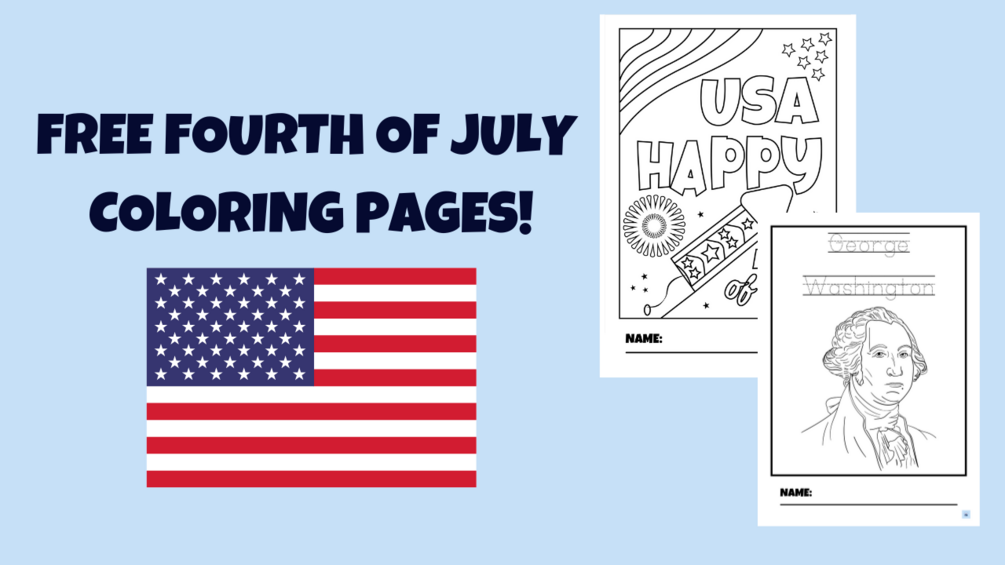 Free Fourth of July Coloring Pages