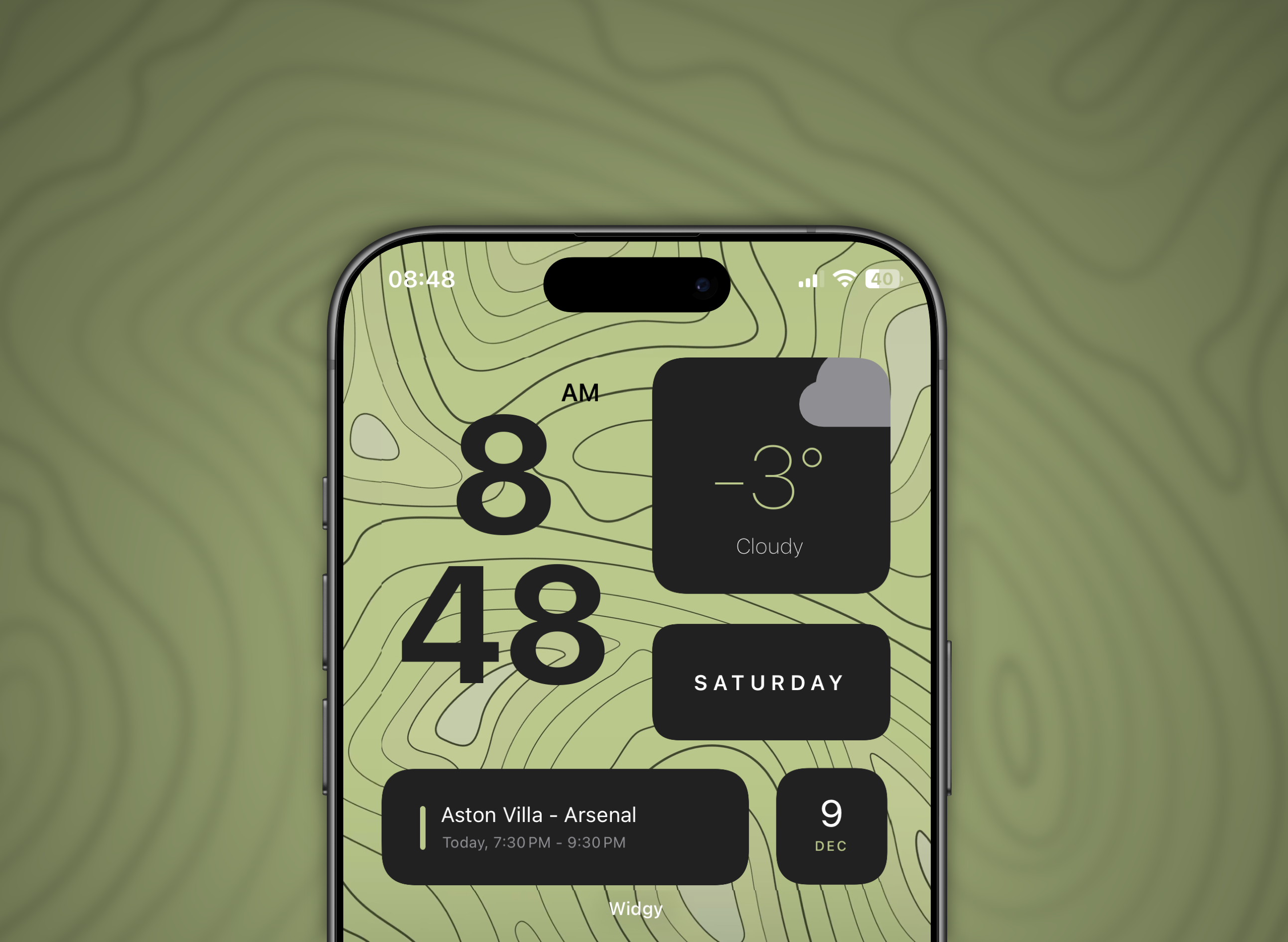 TOPO Wallpaper + Widgy Pack