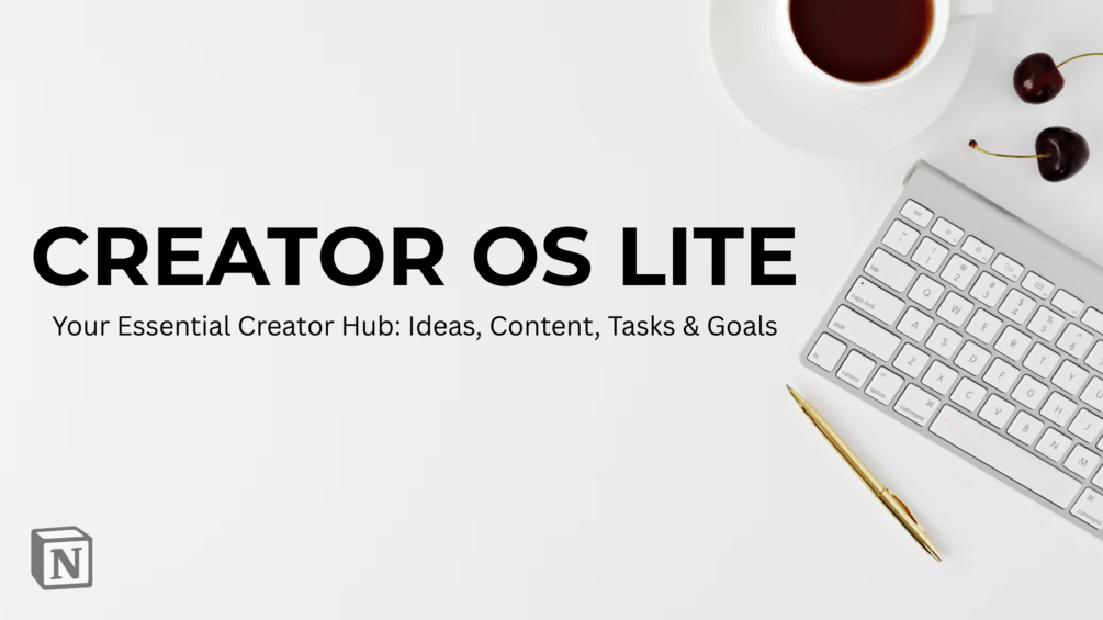 Creator OS Lite – All-in-One Productivity System for Creators