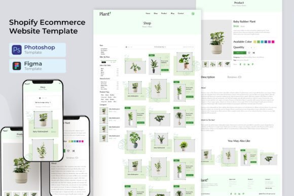 Shopify Ecommerce Website Template