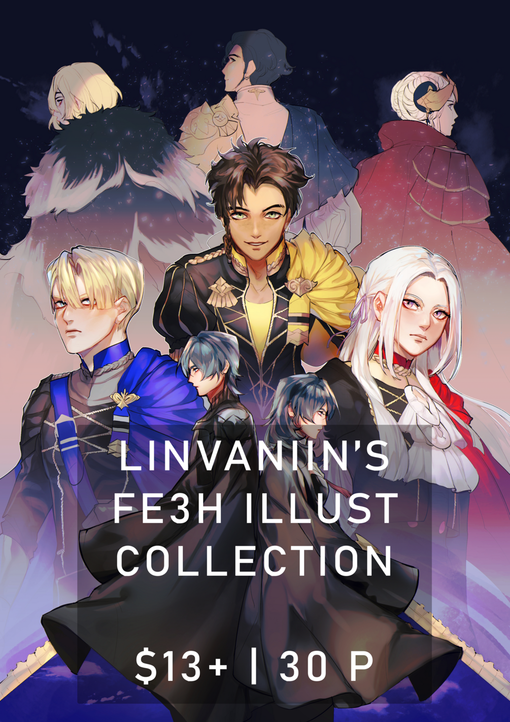 Lin's FE3H Illustrations (30 drawings)