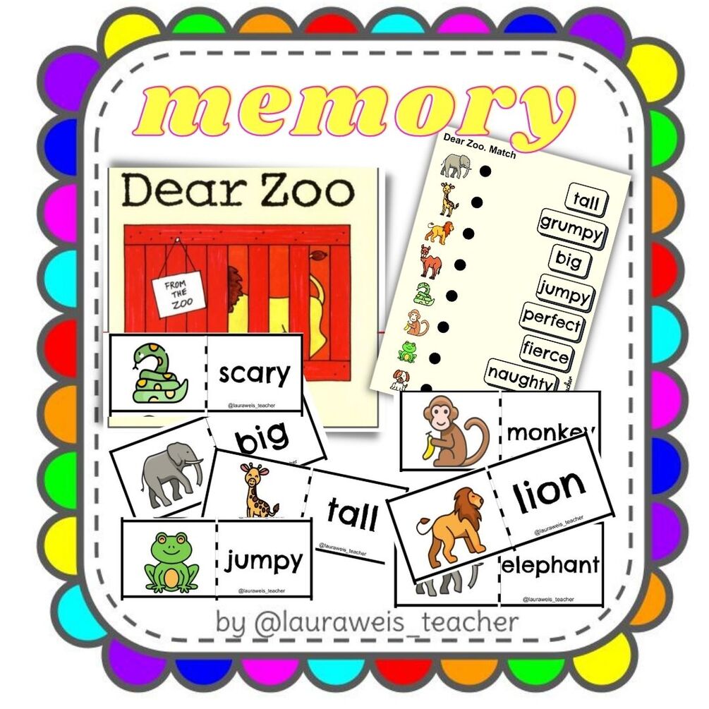 Dear Zoo Memory