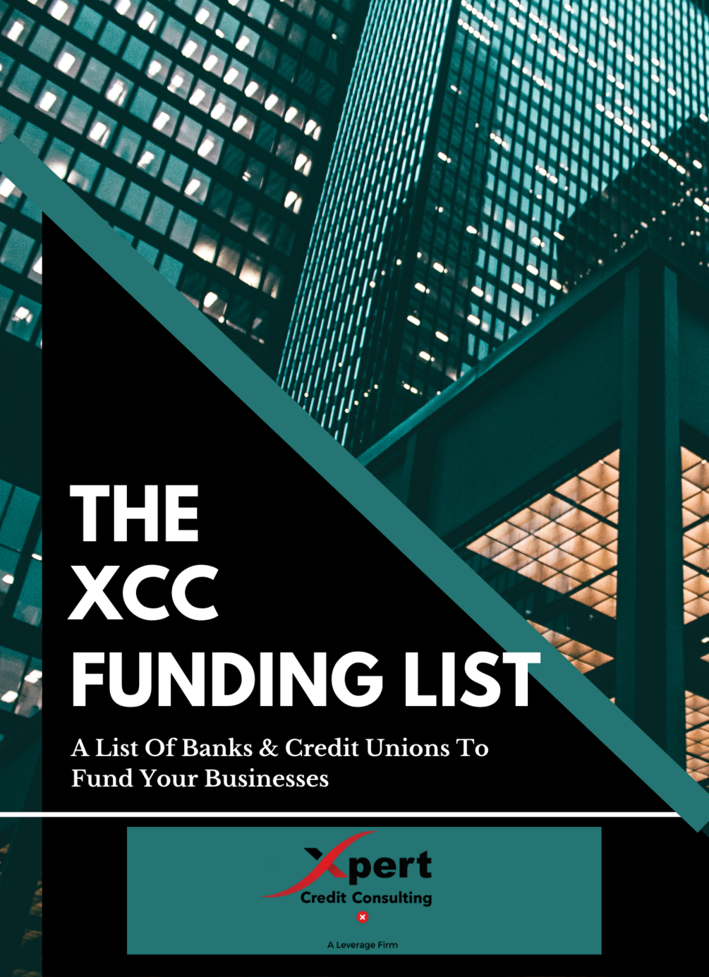 XCC SECRET FUNDING LIST (50 BANKS & CREDIT UNIONS)