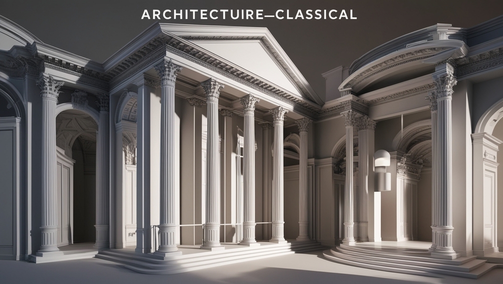 🏛️ Reimagining Classical Architecture: #A Modern Masterpiece