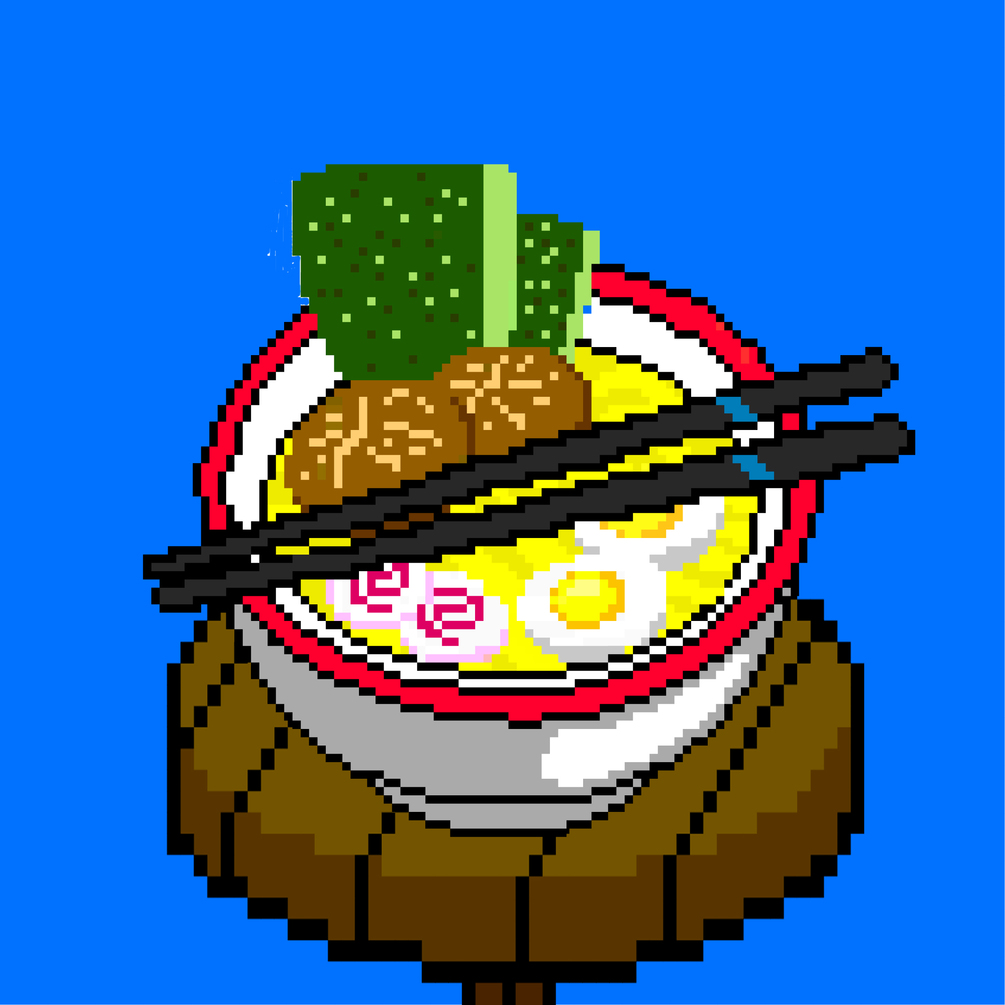 ICHIRAKU RAMEN Pixel Art