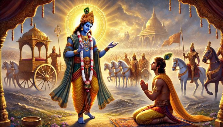 "The Essence of the Gita: 18 Chapters in 18 Days" By Vedic Plus