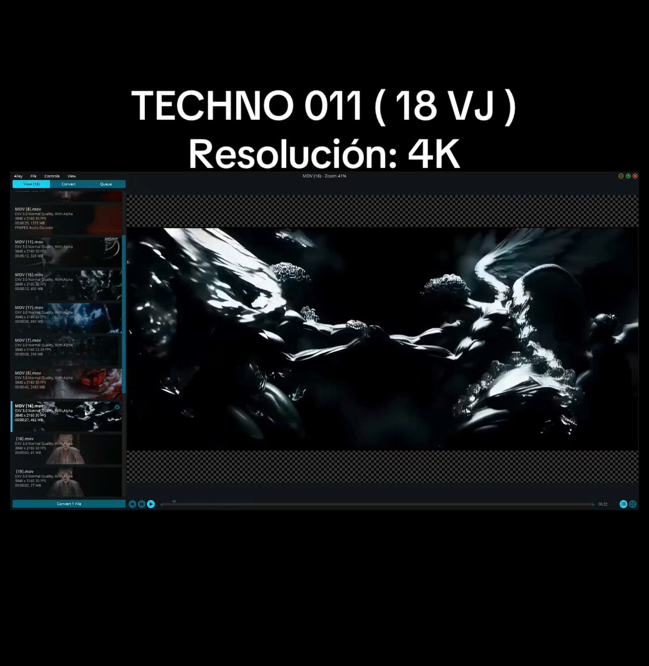TECHNO 011 4K ( 18VJ )