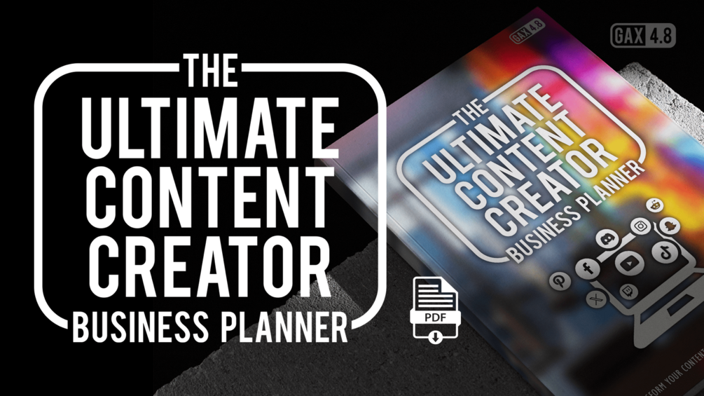 The Ultimate Content Creator Business Planner