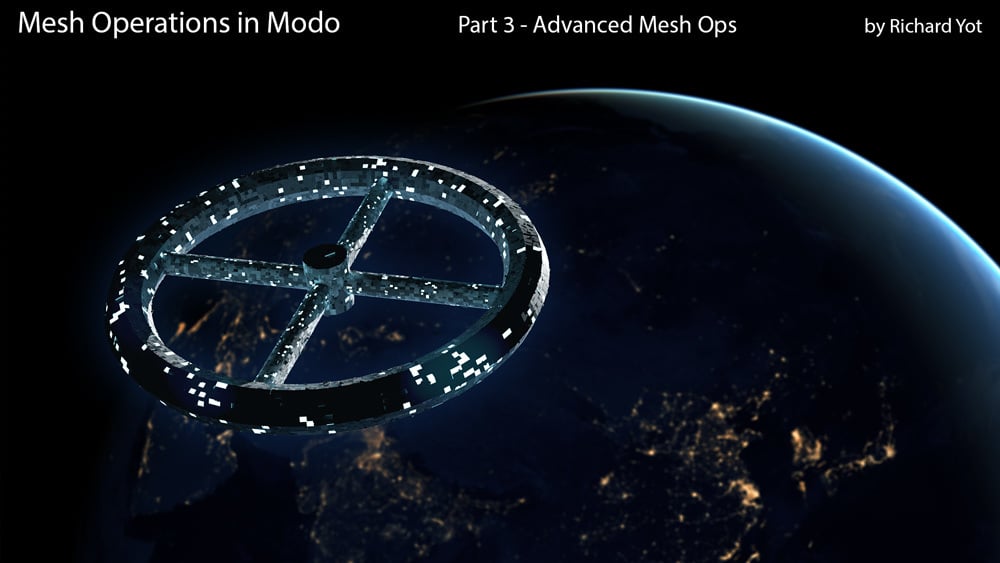 Mesh Operators in Modo - Part 3 Advanced Mesh Ops