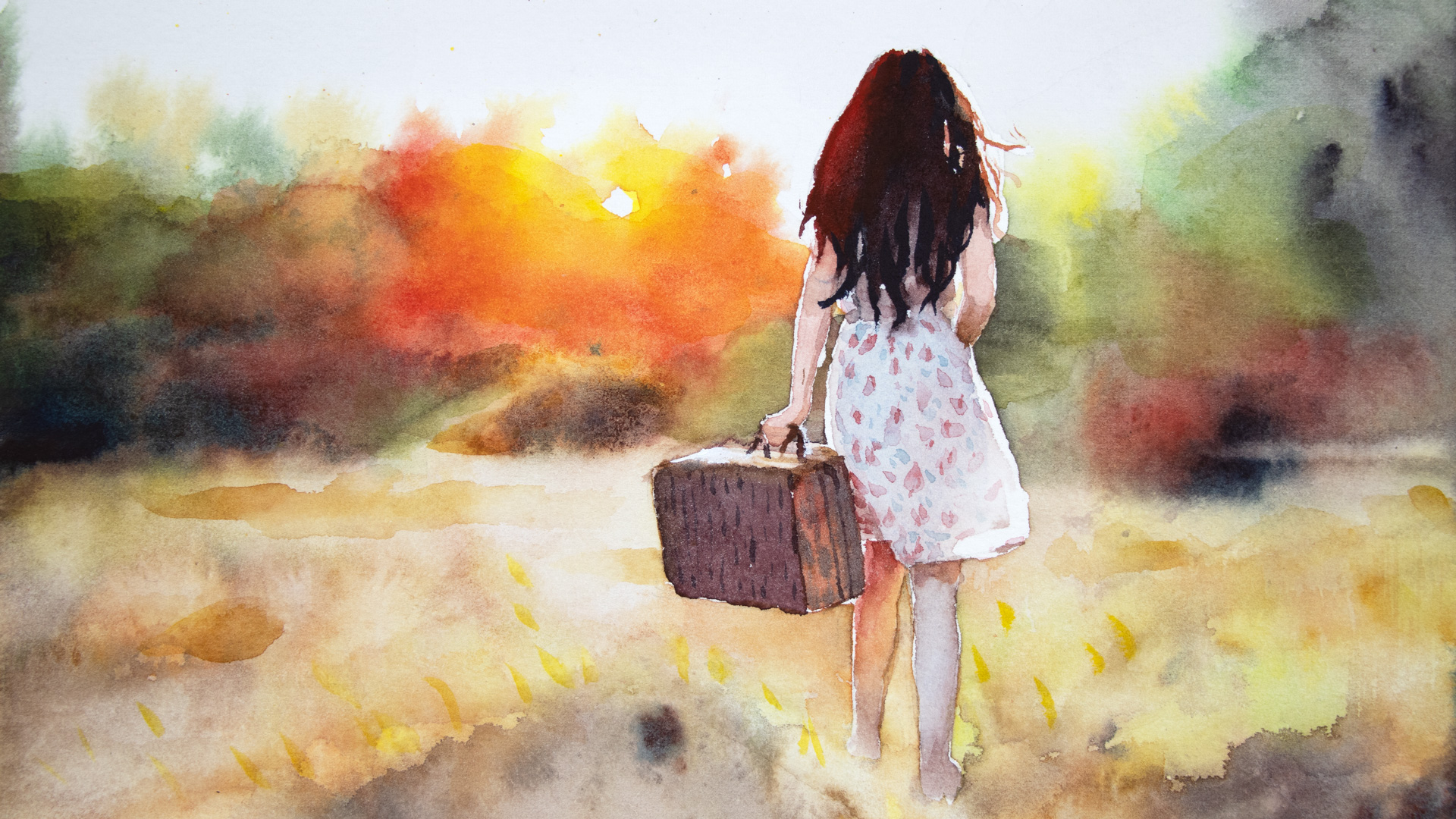 Watercolor Lessons for the Fall - Yong Chen