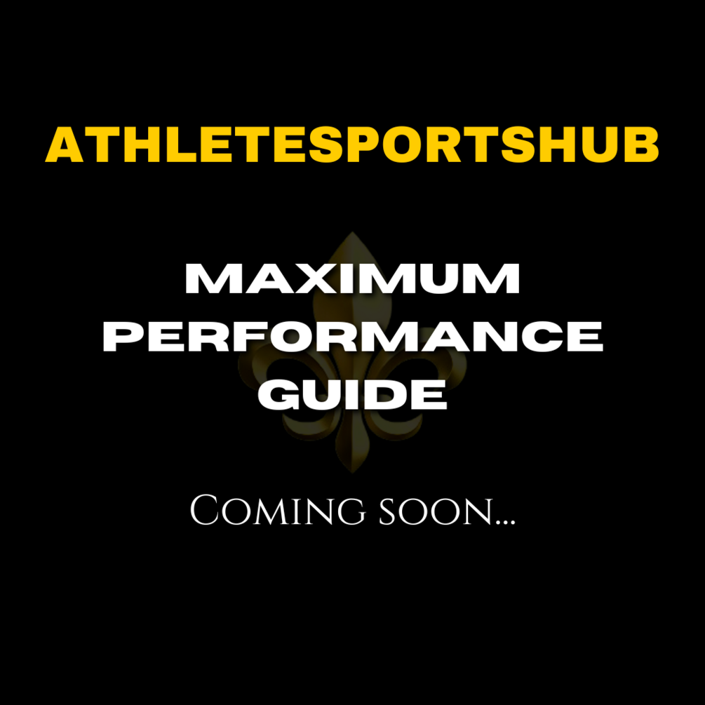 The Worlds First Athletes Maximum Performance Guideline