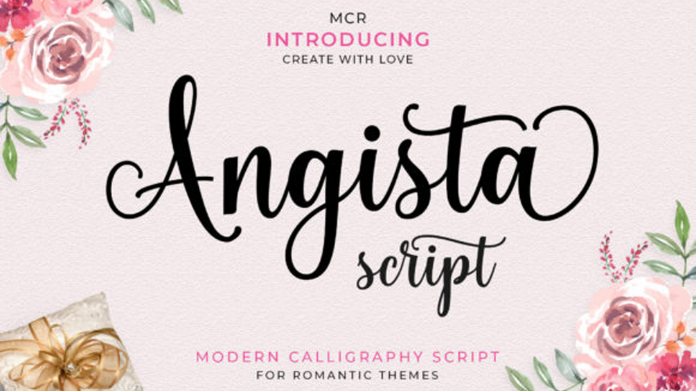 Angista Script Font – Elegant & Timeless Calligraphy