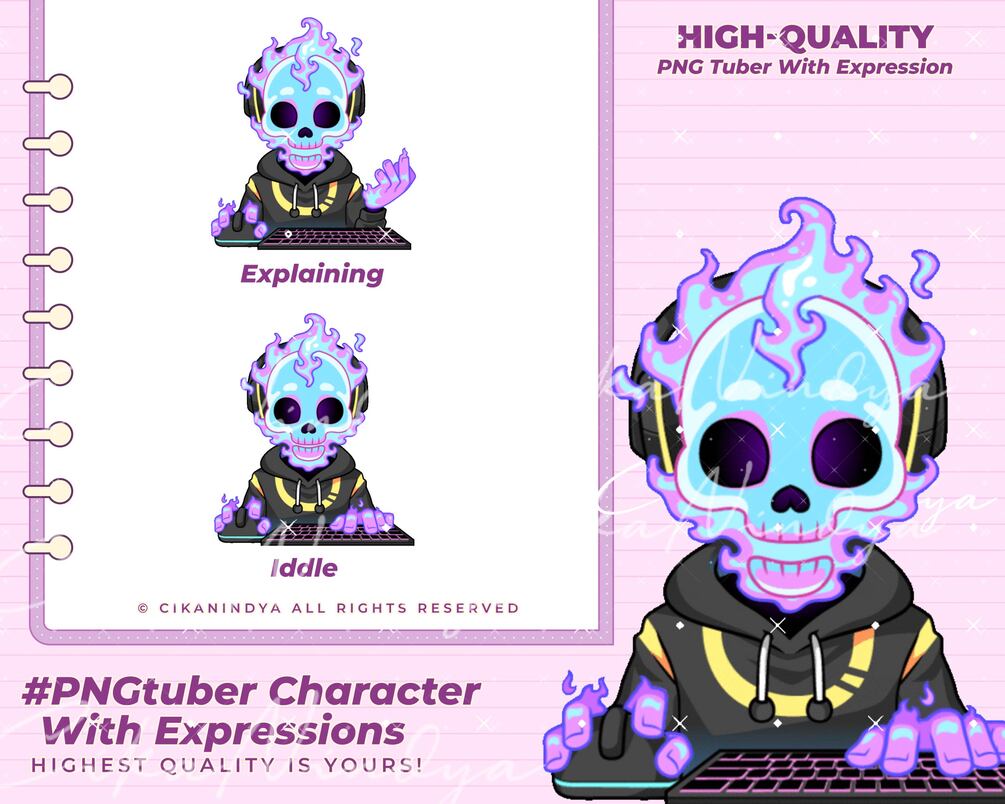 Pngtuber, Png Tuber Premade, Pngtuber Male, Pngtuber Twitch, Gif ...