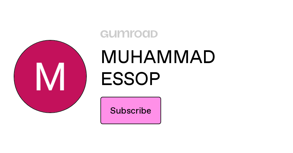 MUHAMMAD ESSOP