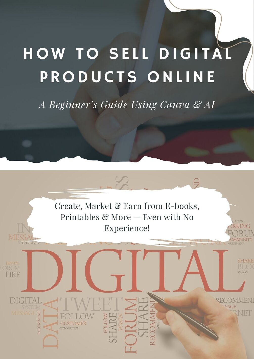 How to Start Selling Digital Products Using Canva & AI — Low Cost, Low ...
