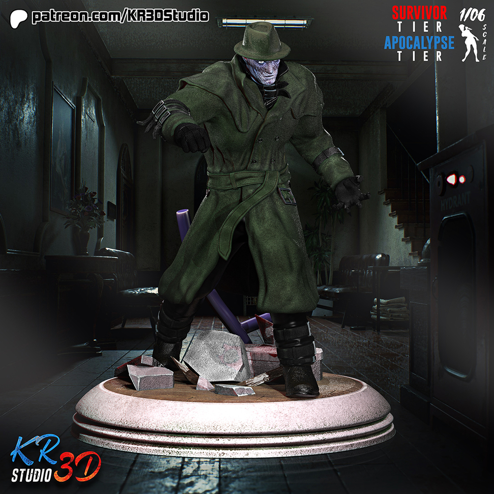 MR. X - RESIDENT EVIL 2 REMAKE (1/06 scale).