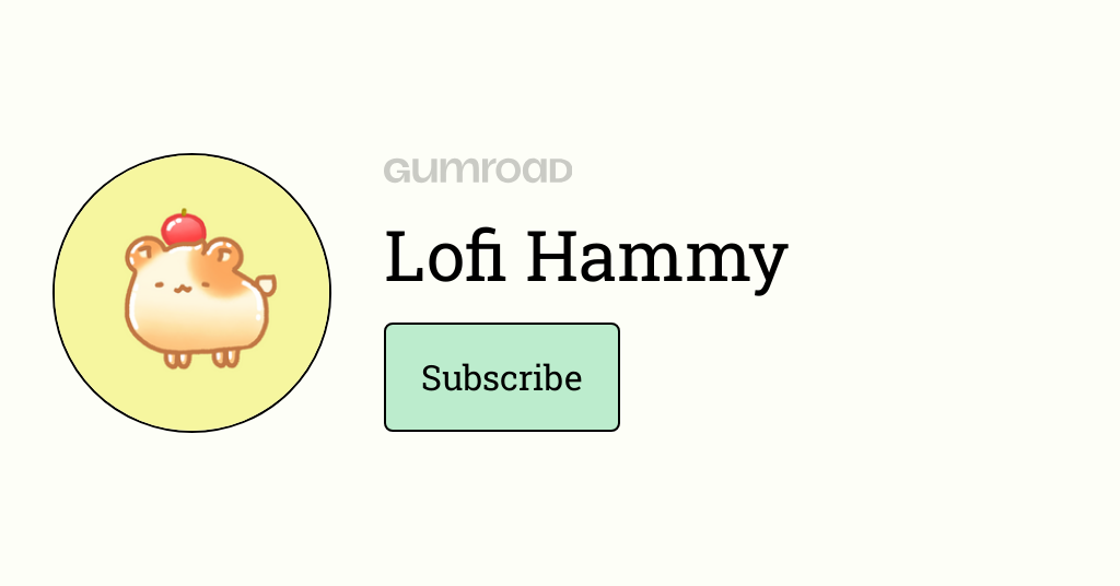 Lofi Hammy