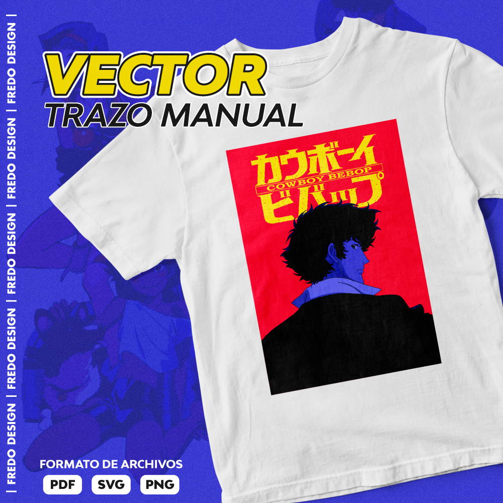 Vector Cowboy Bebop - Spike