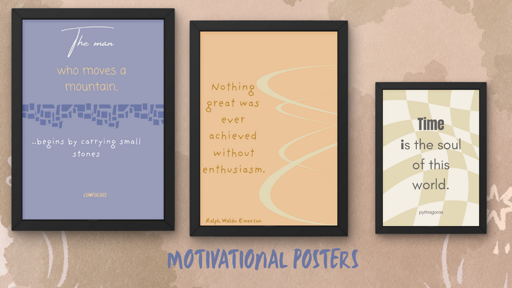 Motivating Poster Series – Vol. 1