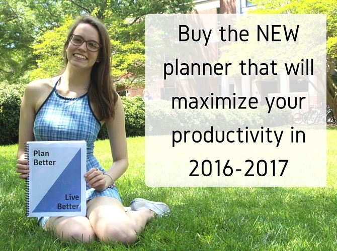 Plan Better Live Better: The Perfect Planner to Boost Your Productivity