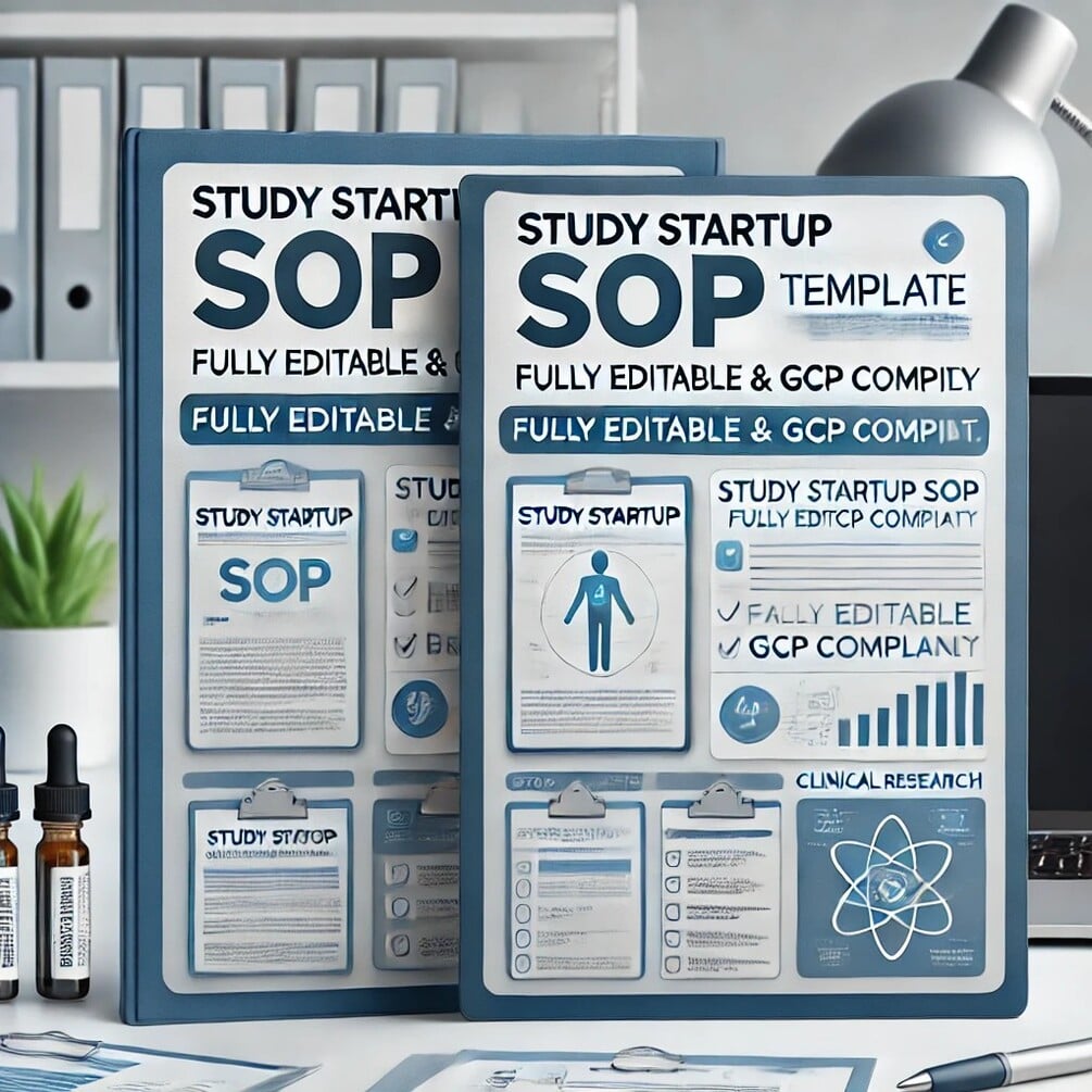 Study Startup SOP – Clinical Research Compliance Template