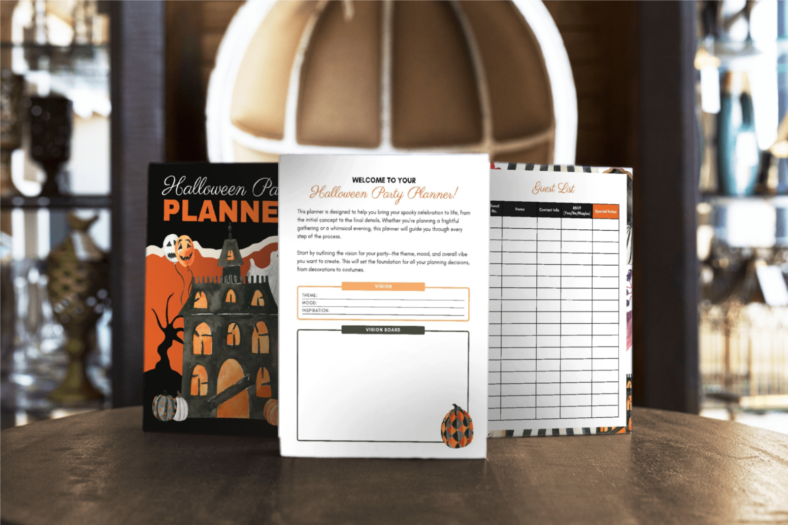 Halloween Party Planner