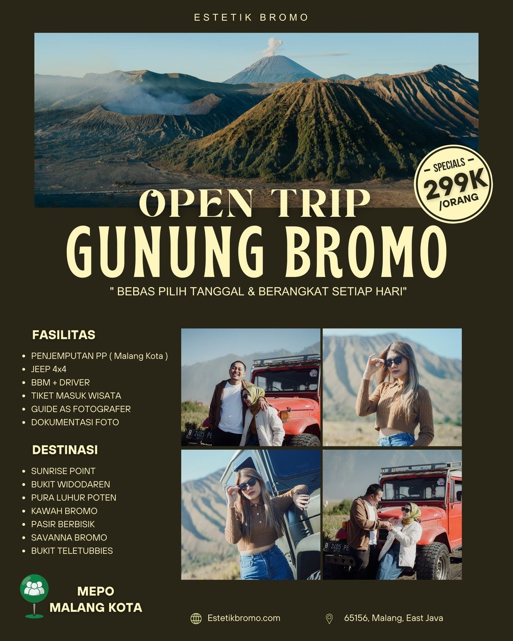 Open Trip Bromo Midnight