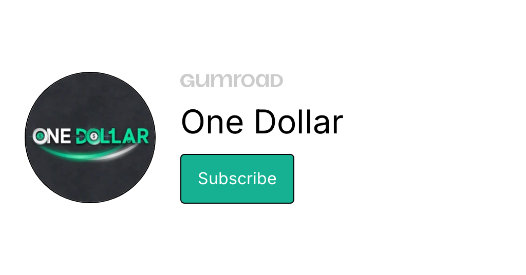 One Dollar