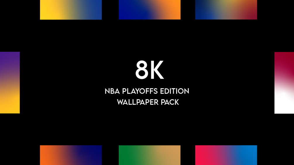 8K NBA Playoffs Edition Wallpaper Pack