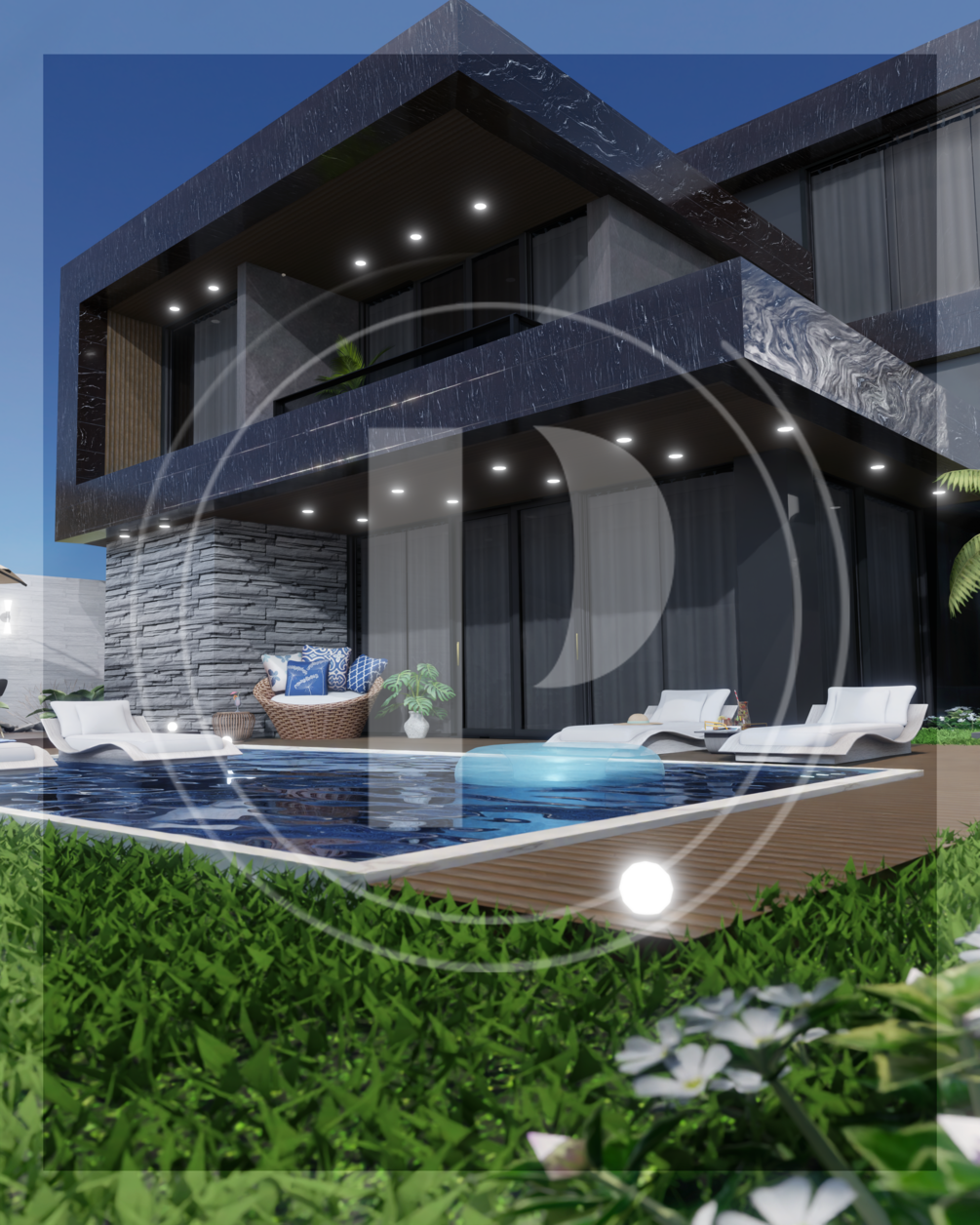 Modern House (External Area)