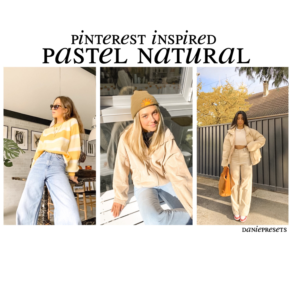 Pinterest Inspired Pastel Natural Lightroom Preset