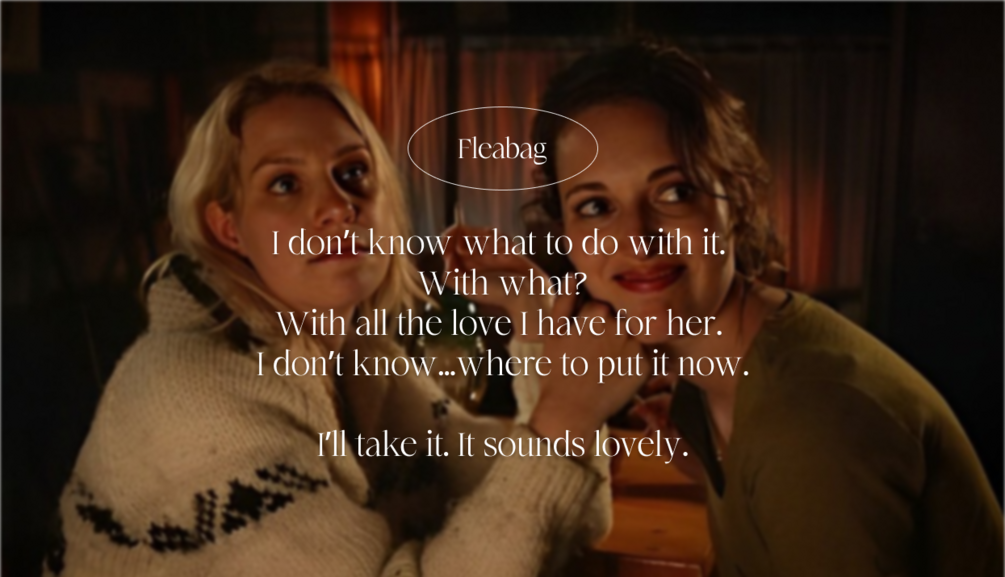 Fleabag (and Boo) poster esclusivo