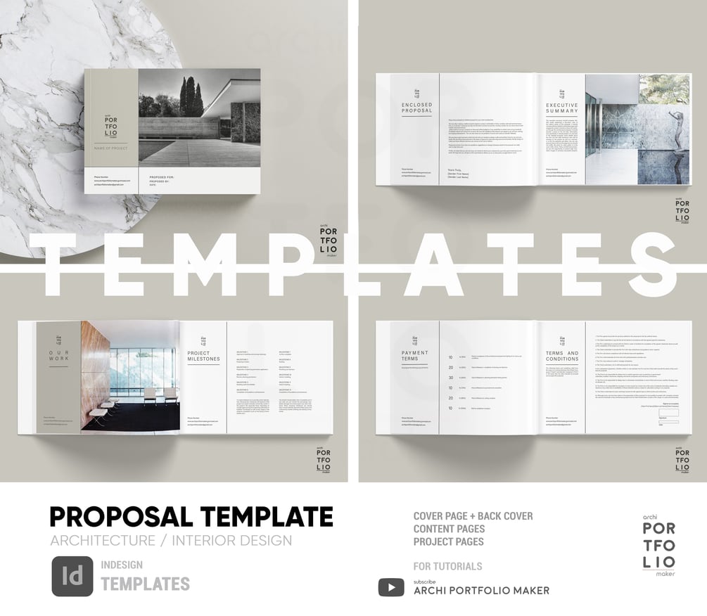 Architectural & Interior Design Proposal Template