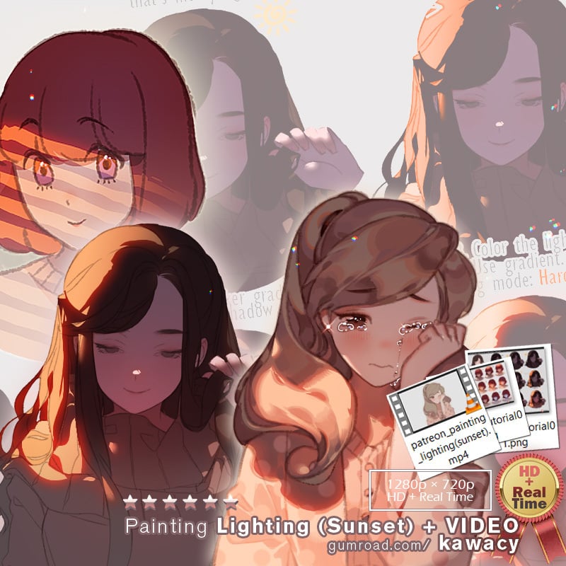 Painting Lighting (Sunset)