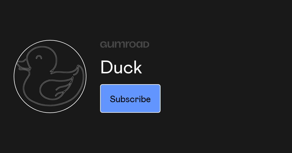 Duck