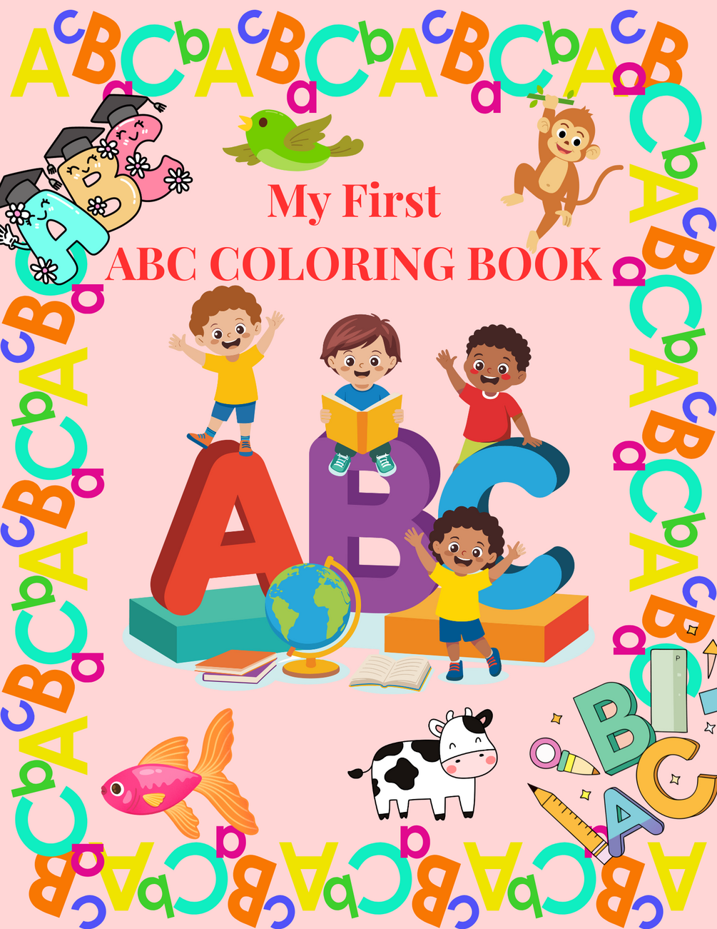 My First ABC Coloring Book