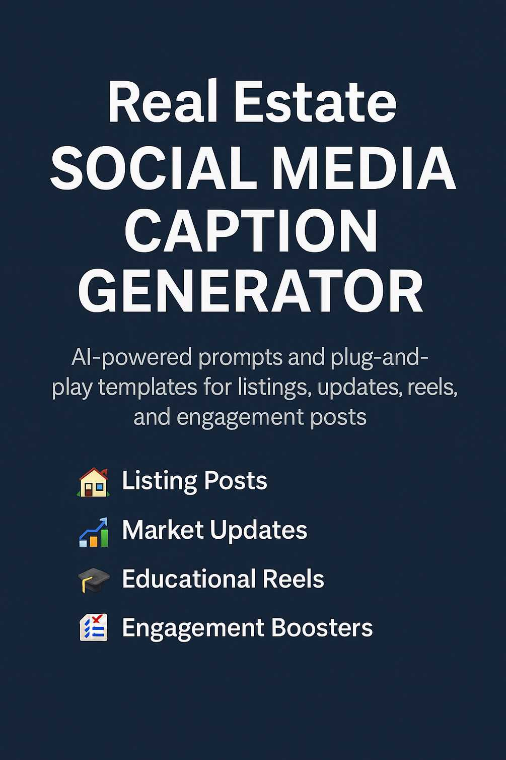 Real Estate Social Media Caption Generator